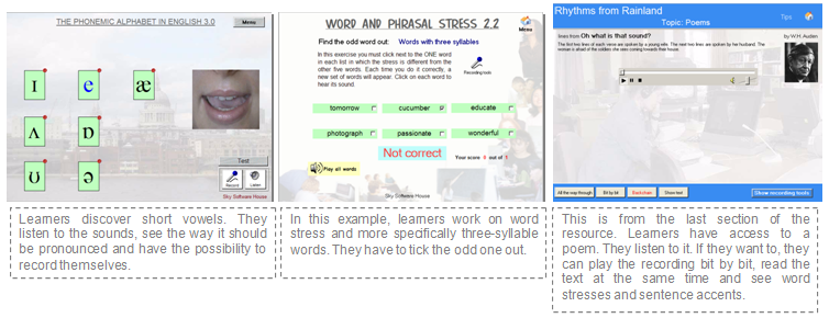Sky Pronunciation Suite - RESOURCES FOR ENGLISH PRONUNCIATION / CRL